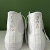 Custom Wedding Platform Converse High Tops - Etsy