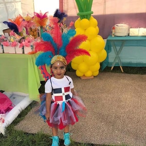 Flag Tutu Puerto Rico Dominican Republic Mexico Colombia - Etsy