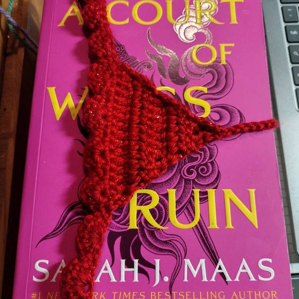 PDF Crochet Book Thong Bookmark Pattern, Easy Funny DIY Gift Idea ...