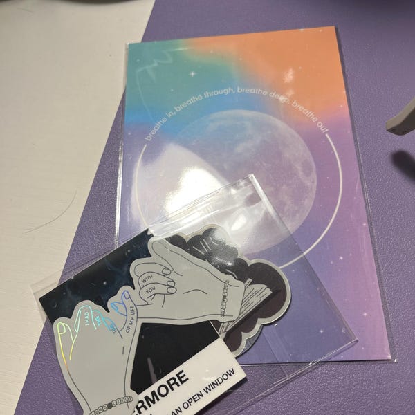 The Night Sticker Collection - Etsy