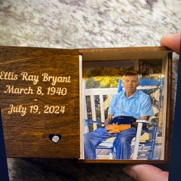 Personalized Music Box With Custom Song & Photo Inside, Customized ...
