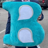 Puffy Hand-sewn Letters Personalized Shelf Decor With Stars Educational ...