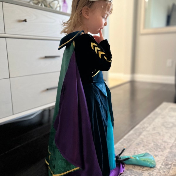 Frozen 2 Dress, Frozen Elsa Purple Dress, Frozen Elsa Night Gown ...