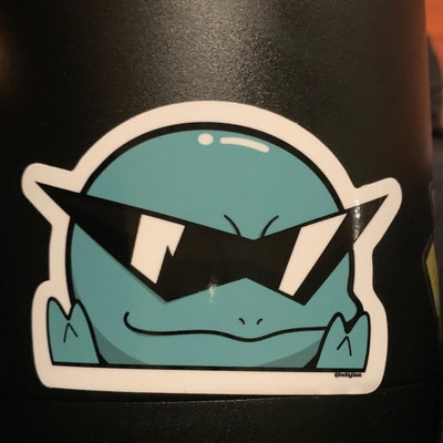 Squirtle Squad Pokemon Stickers Stickers Laptop Stickers for Hydroflask ...