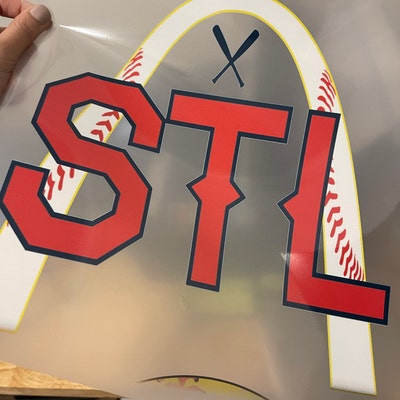 STL Arch Svg, St Louis Baseball, Png, Dxf, Svg Files for Cricut, Shirt ...