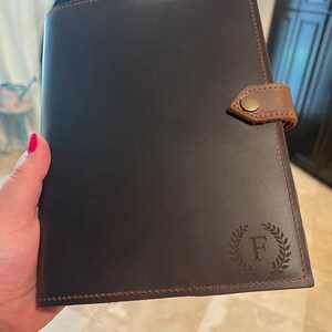 Personalized Leather Journal Notebook Refillable, Antique A5 Notebook ...