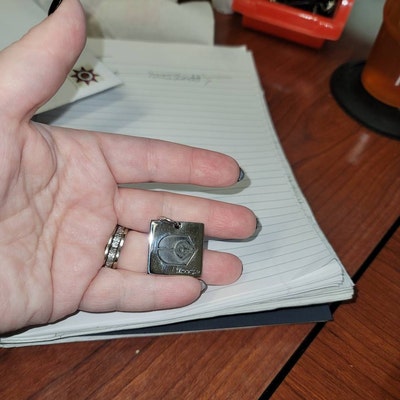 The Silver Square Squircle Ring Solid Sterling Silver Mens - Etsy