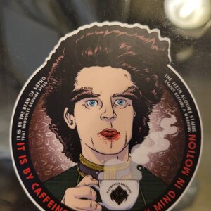 Doc Holiday Sticker Black and White - Etsy