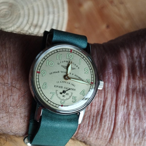 Men's Wrist Watch Pulse Watch Doctor's Watch, Vintage Mechanical Watch ...