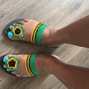 Rasta Crochet Dress - Etsy