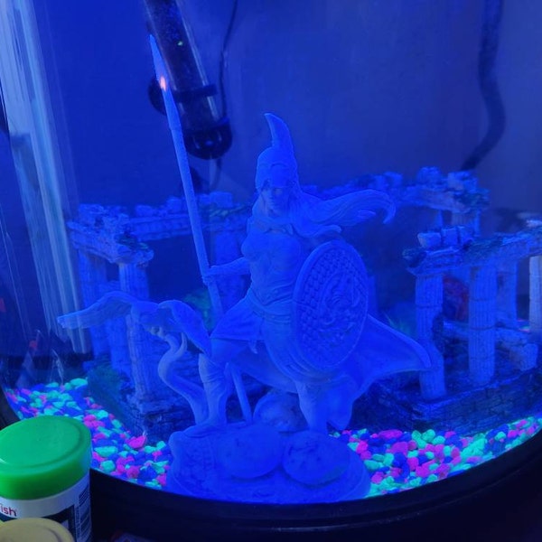 Athena 3D Printed Statue: Greek Goddess of Wisdom, War Strategy ...