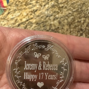 1/2 Oz Fine .999 Silver Logo/photo Coin. Design & Create Your Own ...