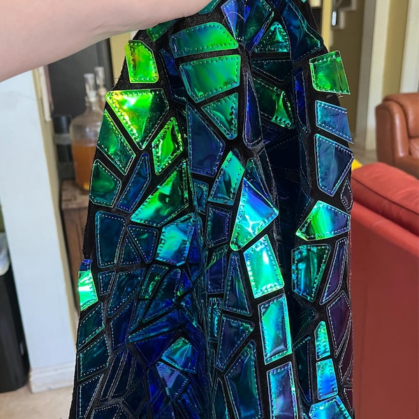 Mirror Silver Sequin Fabric,2way Stretch Velvet Sequin Fabric ...