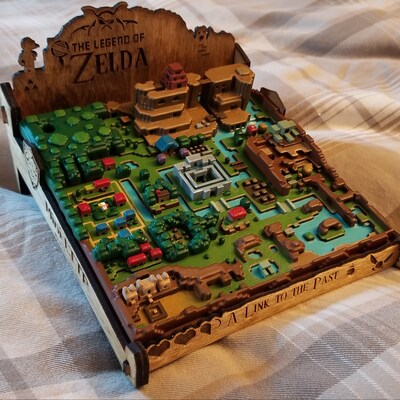 MICRO WORLDS : Zelda a Link to the Past - Etsy
