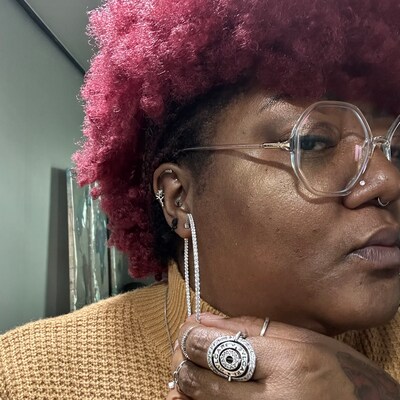 Large Gold Diamond Hoop Earrings Sparkly Shine Gift for Her Elegant ...