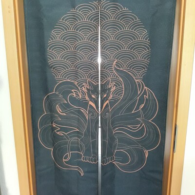 Japanese Shoji Screen Noren Curtain With - Etsy