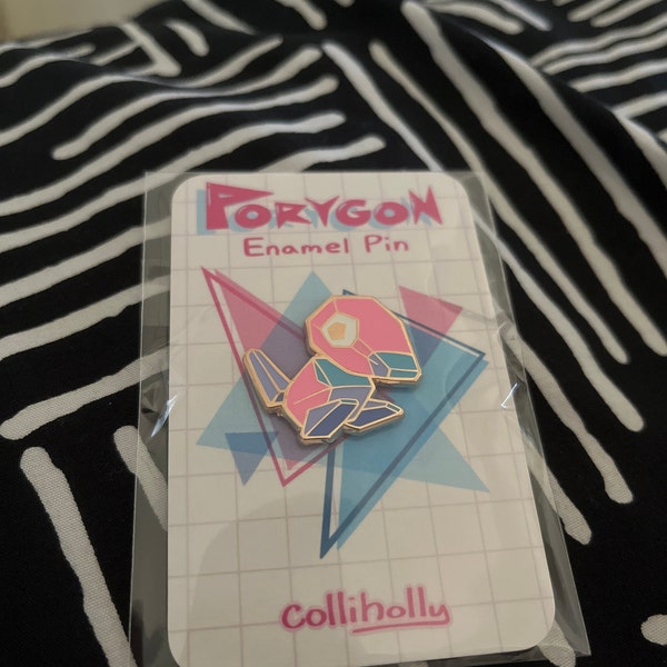 Porygon Glow-in-the-dark Hard Enamel Pin 1in. - Etsy