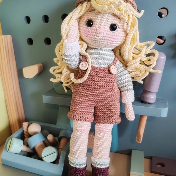 Raspberry Doll English Pattern , Crochet Pattern , - Etsy