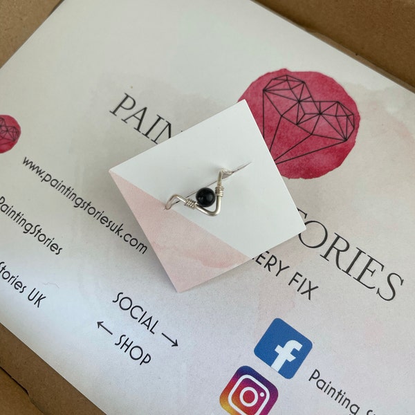 Music Note Ring, Treble Clef Ring, Adjustable Ring, Wire Wrapped Rings ...