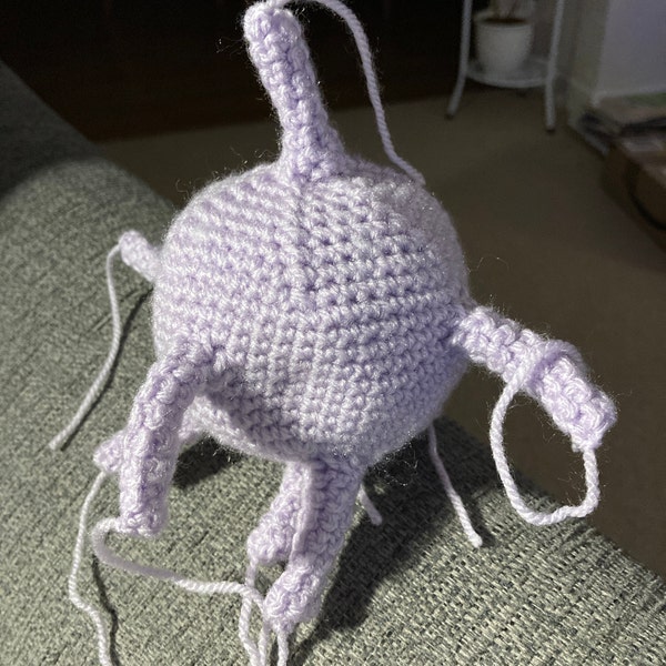 Crocheted Kidney Pattern, Crochet Pattern, Kidney, Pdf Pattern ...