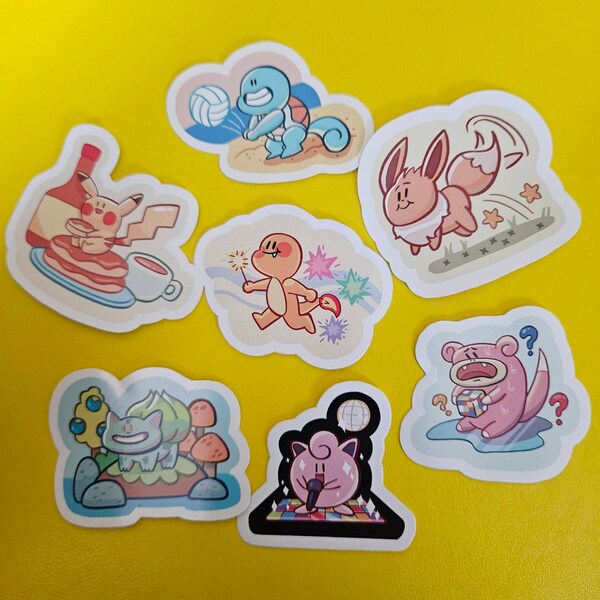 Ponyo Sticker Set of 2 | Ghibli Stickers - Etsy