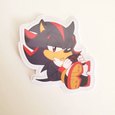 Shadow Sticker Ready and Caffeinated - Etsy