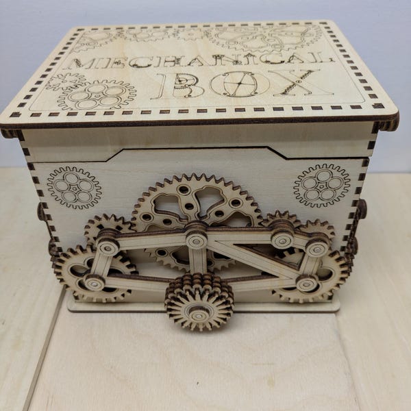 Laser Cutting Trunk, Cylindrical Box, Eyeglass Box, School Box ...