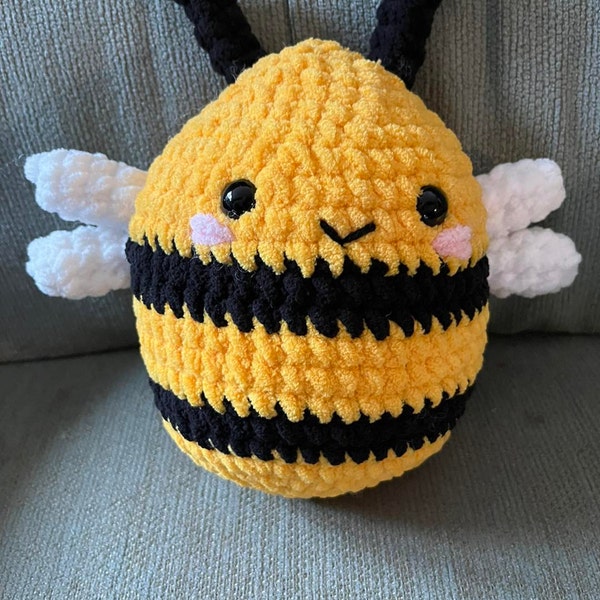 Crochet Bee Pattern Amigurumi Bee Pattern Plush Bee Crochet Pattern ...