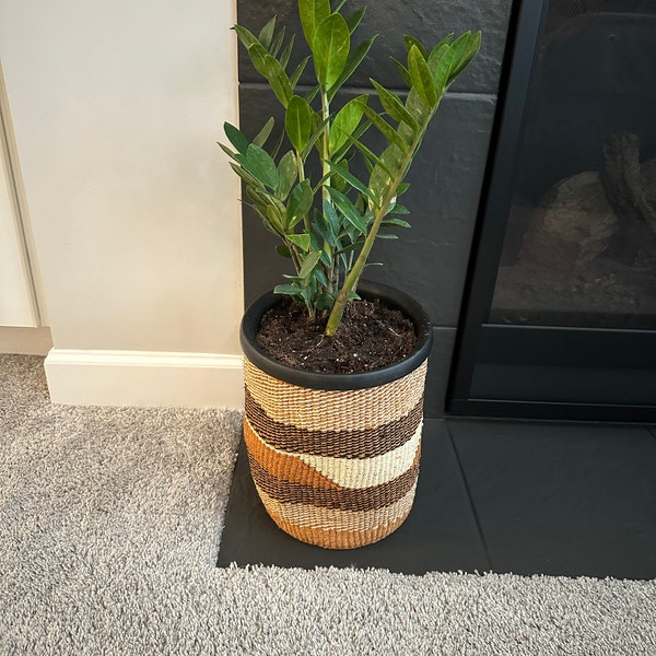 Handmade Kiondo Sisal Basket: African Woven Storage, Rustic Decor - Etsy