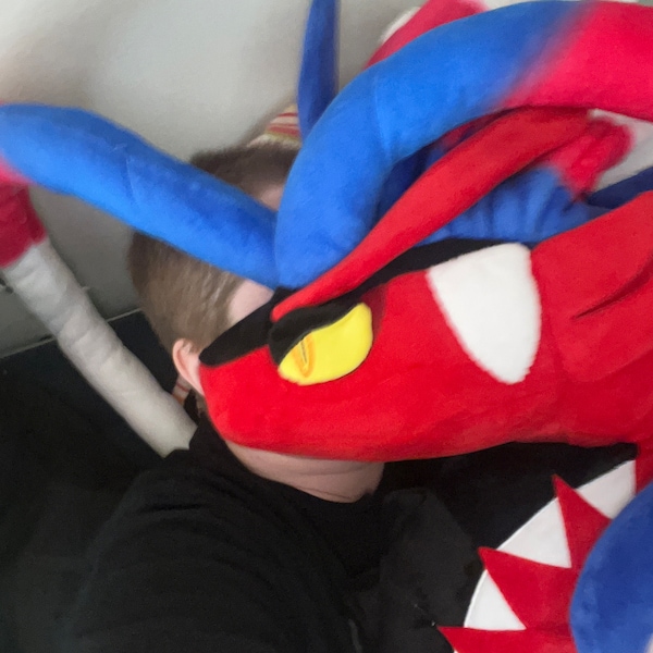 Protogen Furry Fursuits Plushie Cute Pattern Plush Toy Sewing Pattern ...