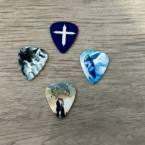 4 Custom Guitar Picks, Custom Guitar Pick, Custom Guitar Picks ...