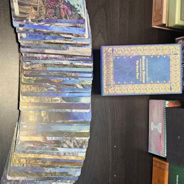 Oceanum Arcanae Tarot Deck: 80 Card Deck With Guidebook - Etsy