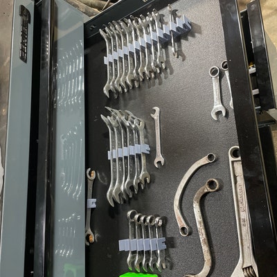Modular Tool Box Wrench Organizer multiple Colors Available - Etsy