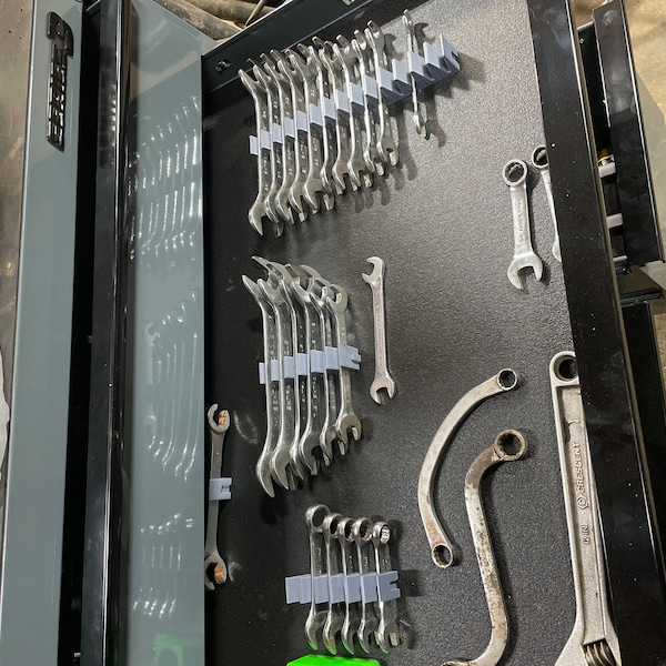 Modular Tool Box Wrench Organizer multiple Colors Available - Etsy