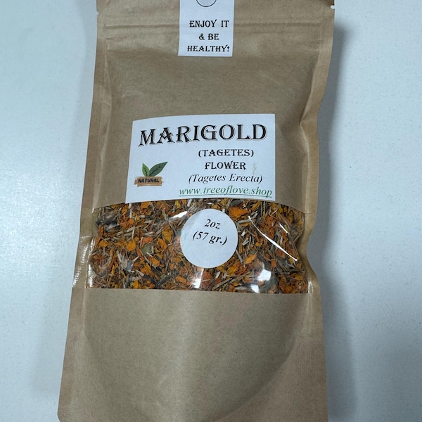 Marigold Flowers | Tagetes Flower | Tagetes Erecta | Dried Herbs | Tea ...