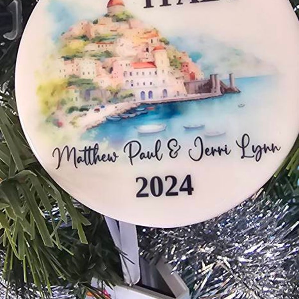New York Engagement Ornament, New York Ornament, Engagement Ornaments ...