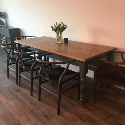 Rustic Reclaimed Farmhouse Dining Table Farm House Table - Etsy Canada