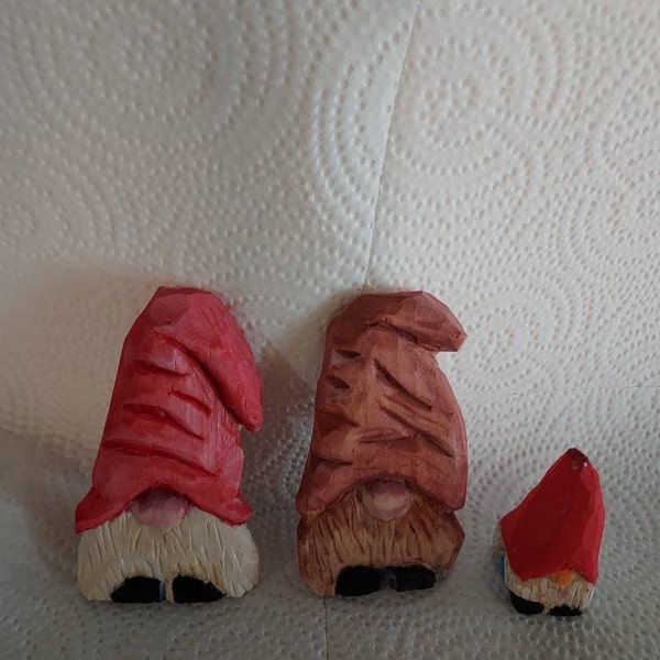 Gnome Wood Carving Stencil SET | 3D Printed Template for Caricature ...