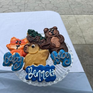 Gone Fishing Bass Cookies Birthday Fathers Day Retirement - Etsy