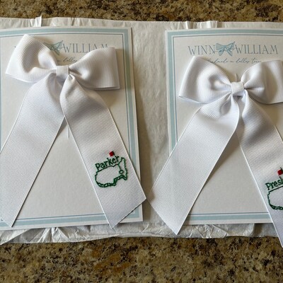 Long Tail Moon Stitch Bow - Etsy
