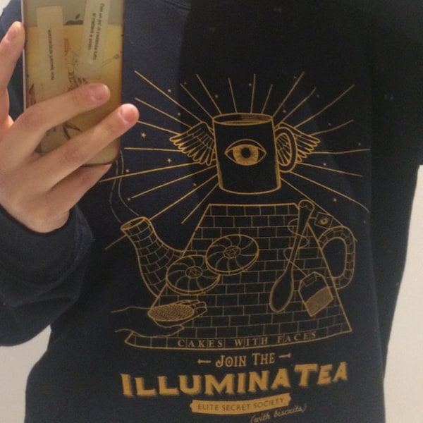 Illuminatea Illuminati Sweatshirt - Funny Sweater - Tea Gifts ...