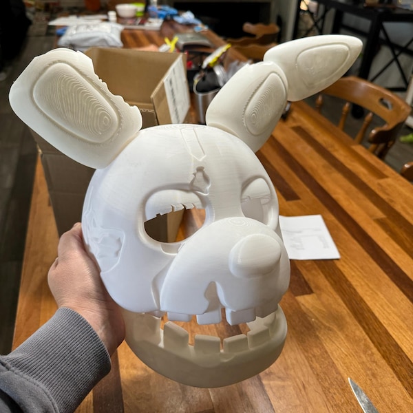 Foxy Mask FNAF / Five Nights at Freddy's/ Fnaf DIY Kit FAN Created ...
