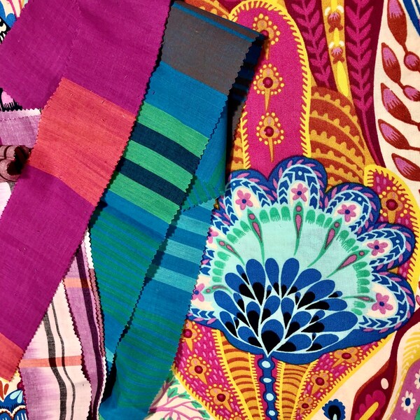 RARE Anna Maria Horner Field Study Collection Coordonites Dots Cotton ...