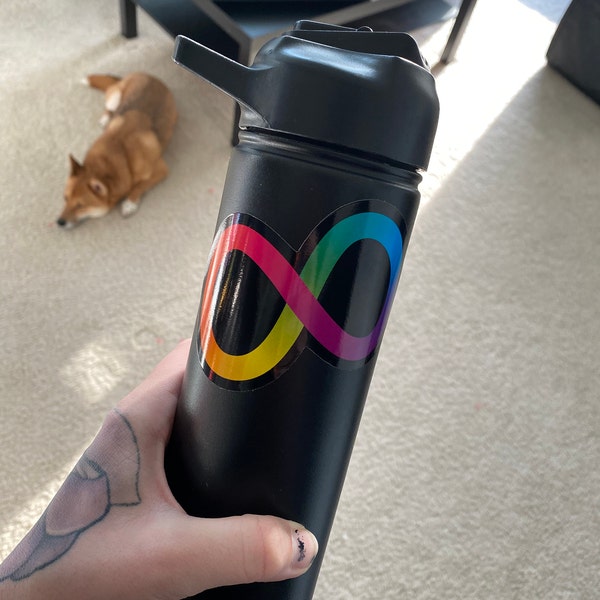 Infinity Symbol Vinyl Sticker - Autistic Spectrum Neurodiversity - Etsy