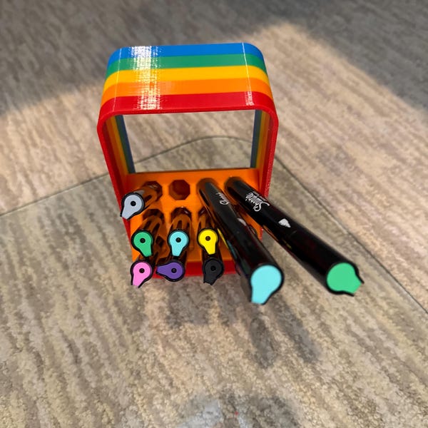 Marker Organizer for POSCA Paint Pens • 1M, 3M, 5M • Personalized Paint ...