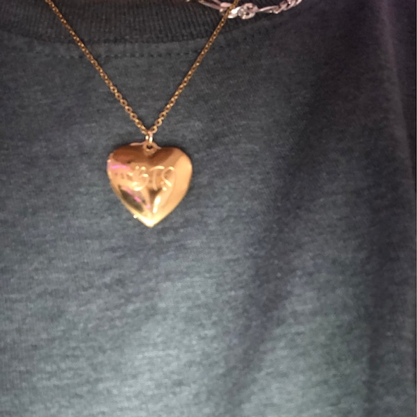 BTS Heart Locket & Key NECKLACE (gold, Silver and Rose Gold Options) - Etsy