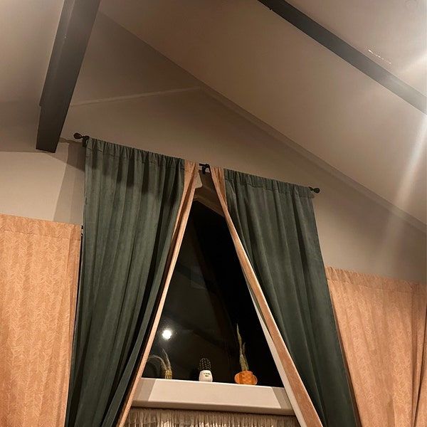 Iron Baton Hand Made, Wrought Iron Drapery Baton, Drapery Ring Iron ...