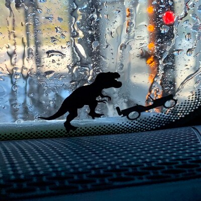 T-rex Sticker, Car Window Sticker, Tyrannosaurus Rex Sticker, Dinosaur ...