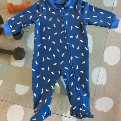 MATEI Footie One Piece Jumpsuit Pattern, Baby Onesie Pdf Pattern ...