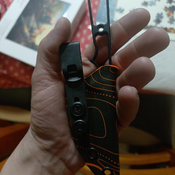 Kabar BK14 Eskabar Becker Knife Sheath With Ulticlip BK14 Eskabar Knife ...